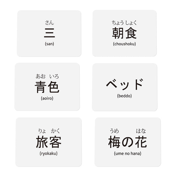 Japanese Vocabulary Flashcards for Beginners | with Example Sentences