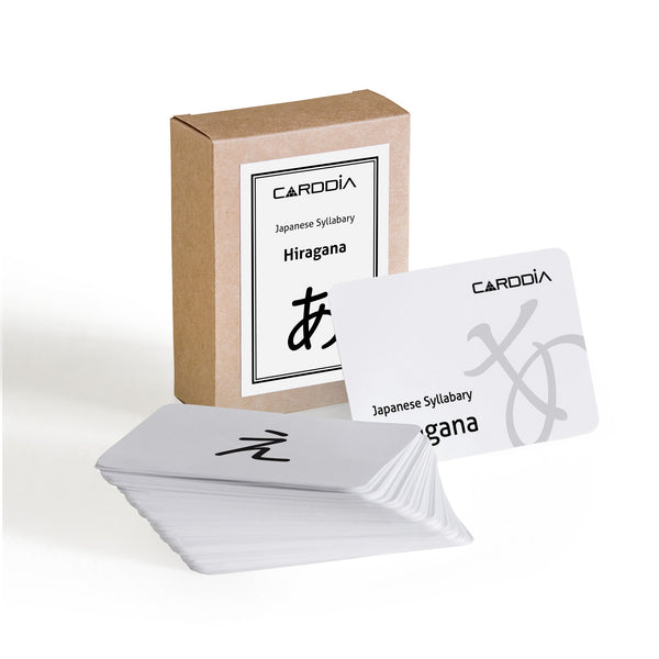 Japanese Hiragana flash cards with stroke-order | Sale