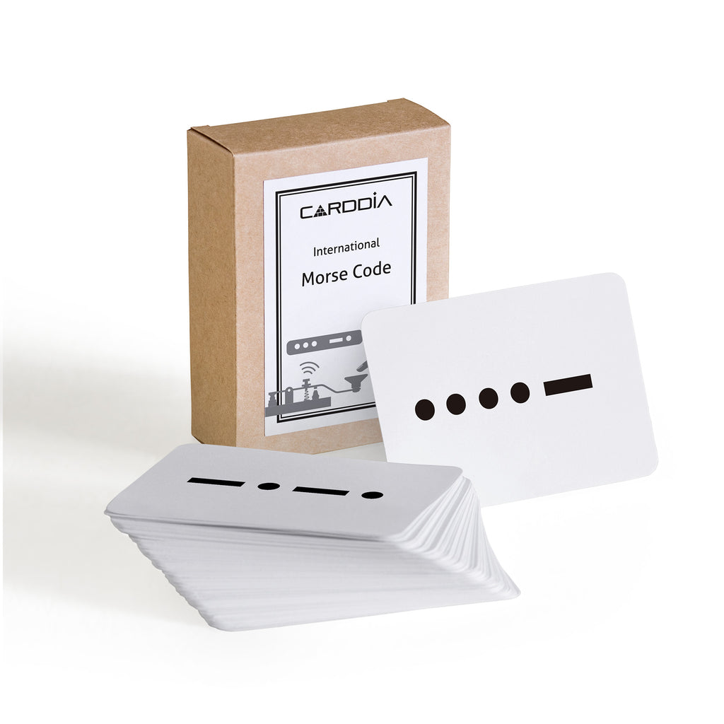 International Morse Code Educational Flashcards (ITU Standard)